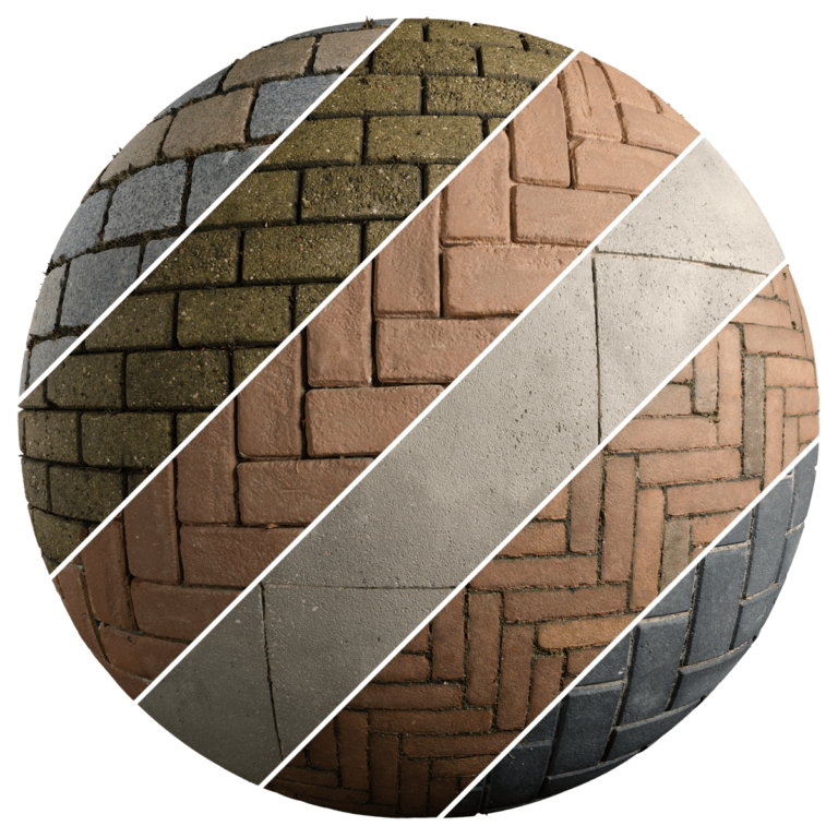 Seamless Sidewalk Texture | Materials of the World