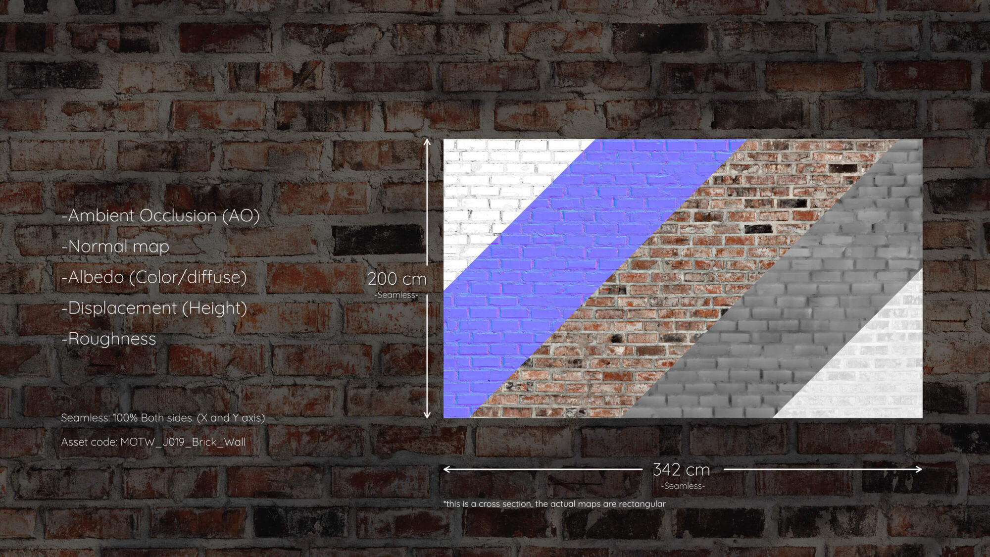 Seamless Brick Wall Texture | Materials of the World