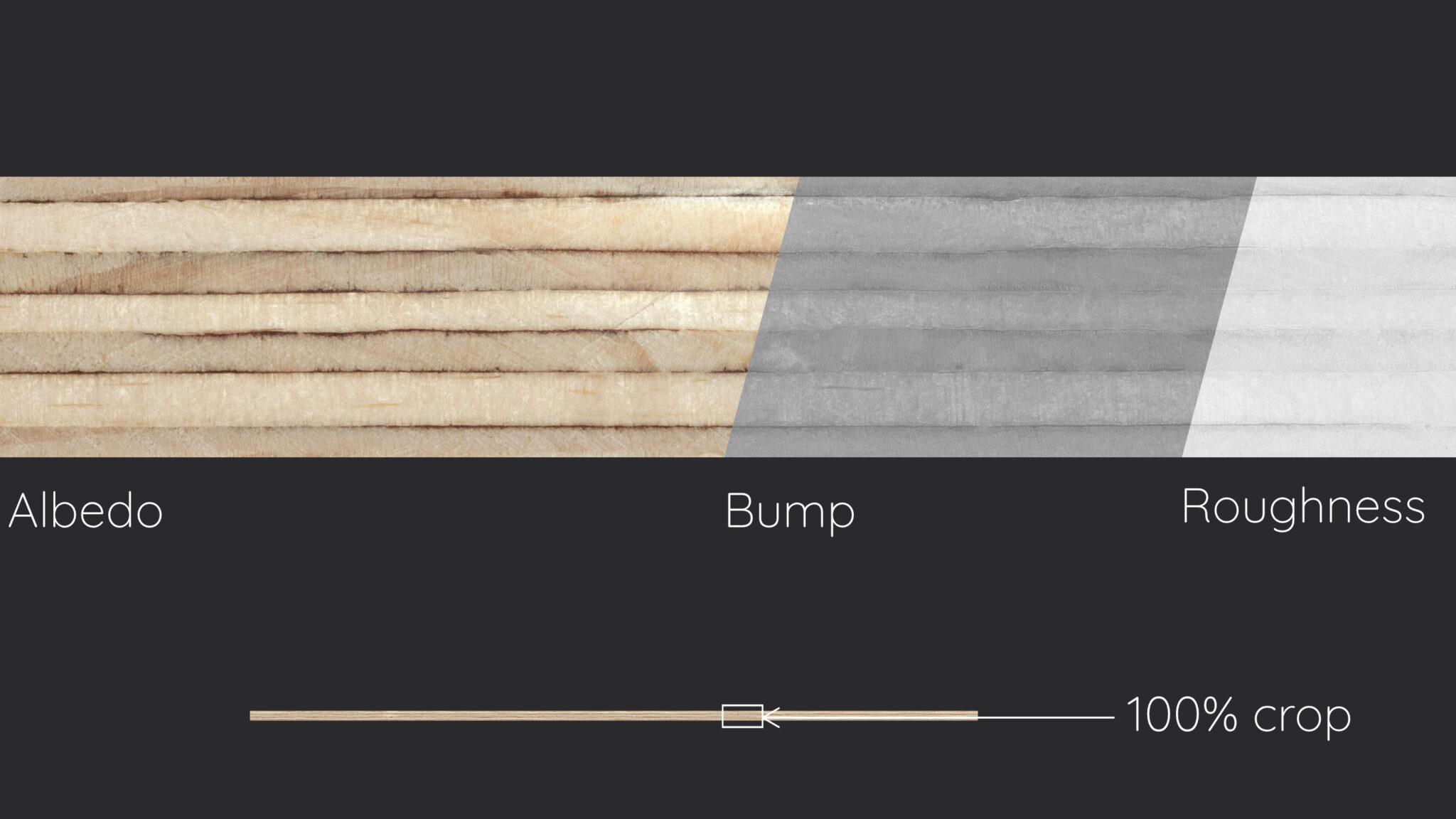 Seamless Plywood Wood End grain Texture | Materials of the World