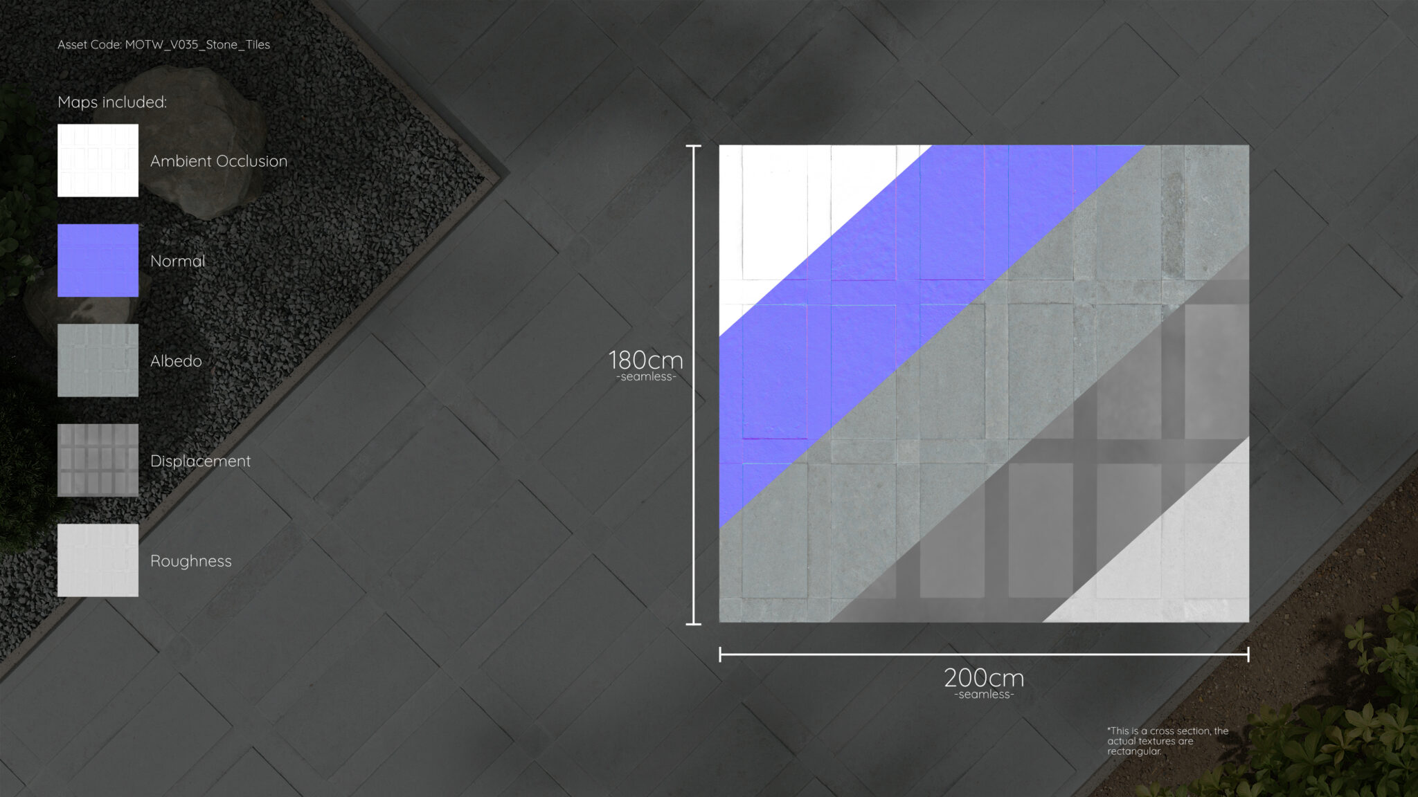 Seamless Stone Tiles Texture | Materials of the World