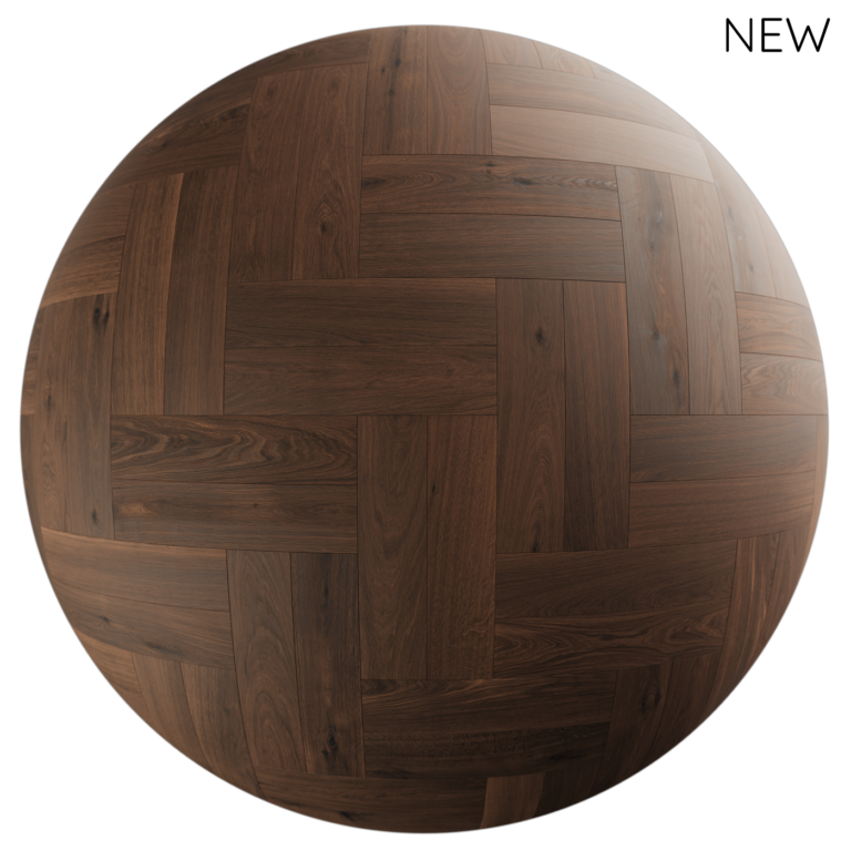 Seamless Oak Wood Herringbone Floor Texture | Materials of the World